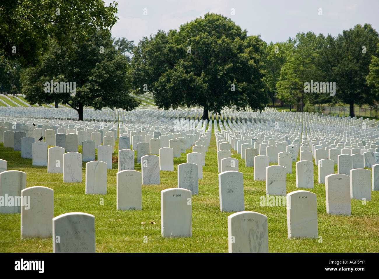 Jefferson Barracks National Cemetary in St Louis, Missouri Stock Photo ...