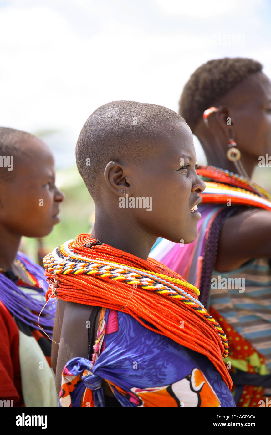 Women of the Samburu tribe Stock Photo - Alamy