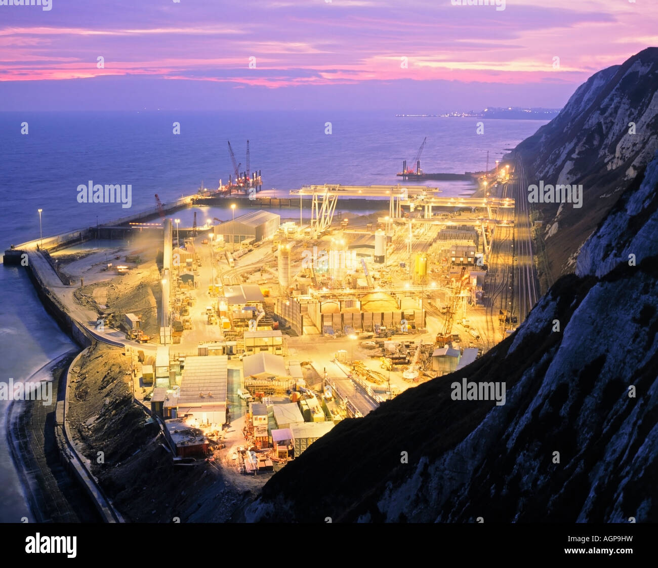 Eurotunnel construction hi-res stock photography and images - Alamy