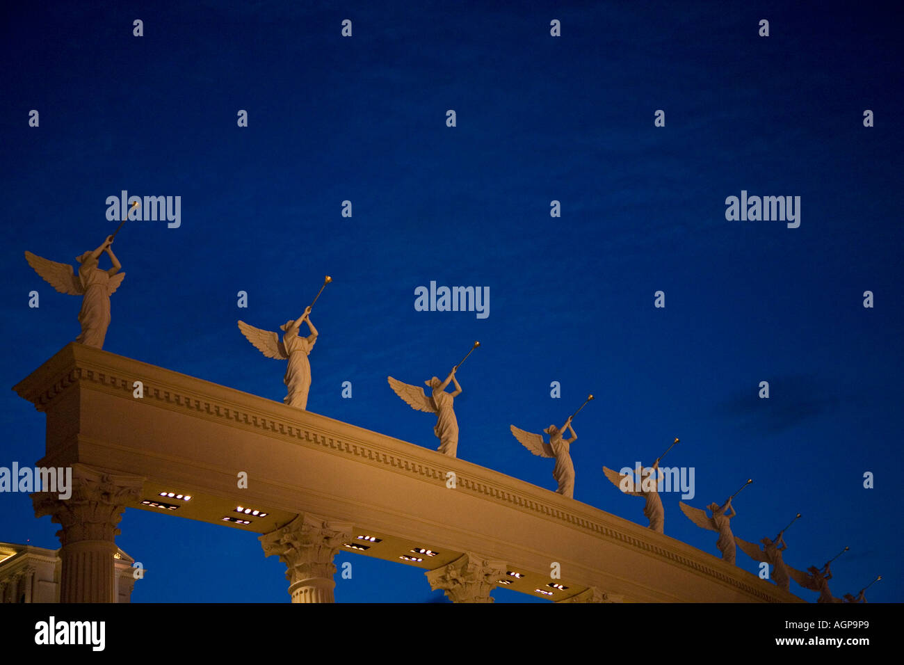 Angel horn trumpet hi-res stock photography and images - Alamy