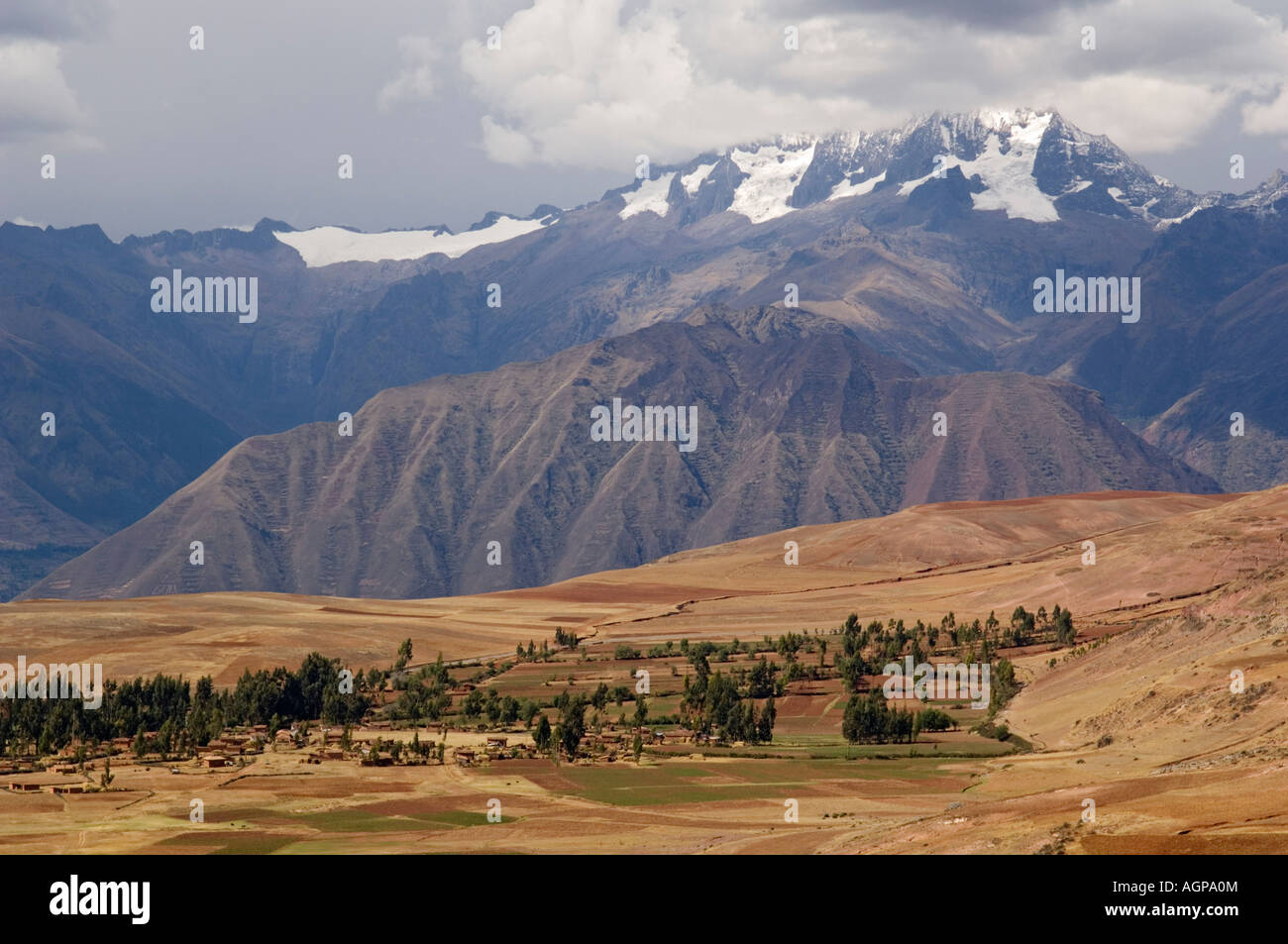 Peru, Highlands landscape Stock Photo - Alamy
