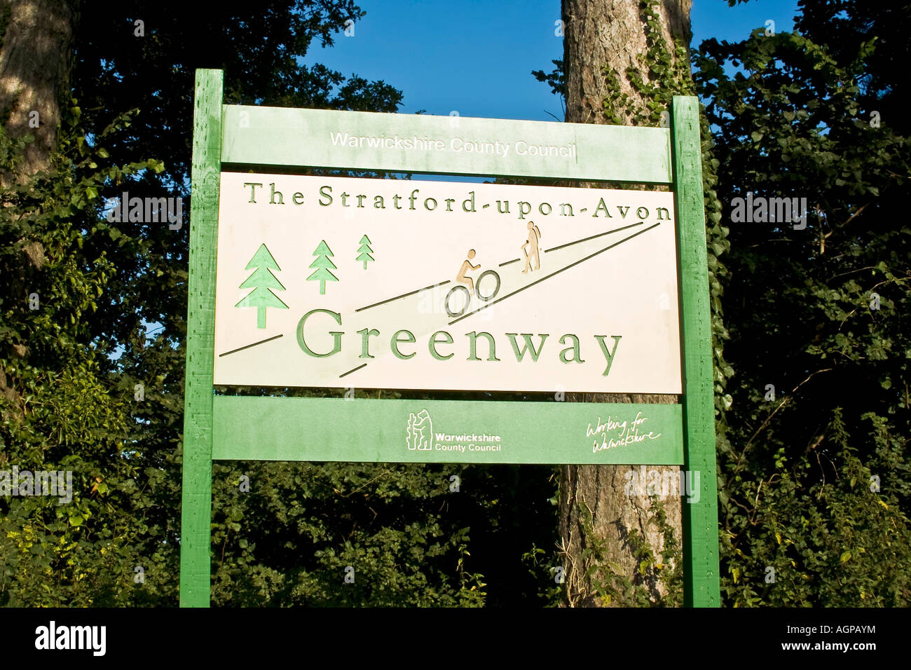 footpath and cycleway the greenway disused and converted railway line ...