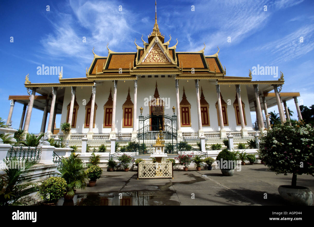 Palace of Prince Norodom Shianuk in Phnom Penh Stock Photo - Alamy