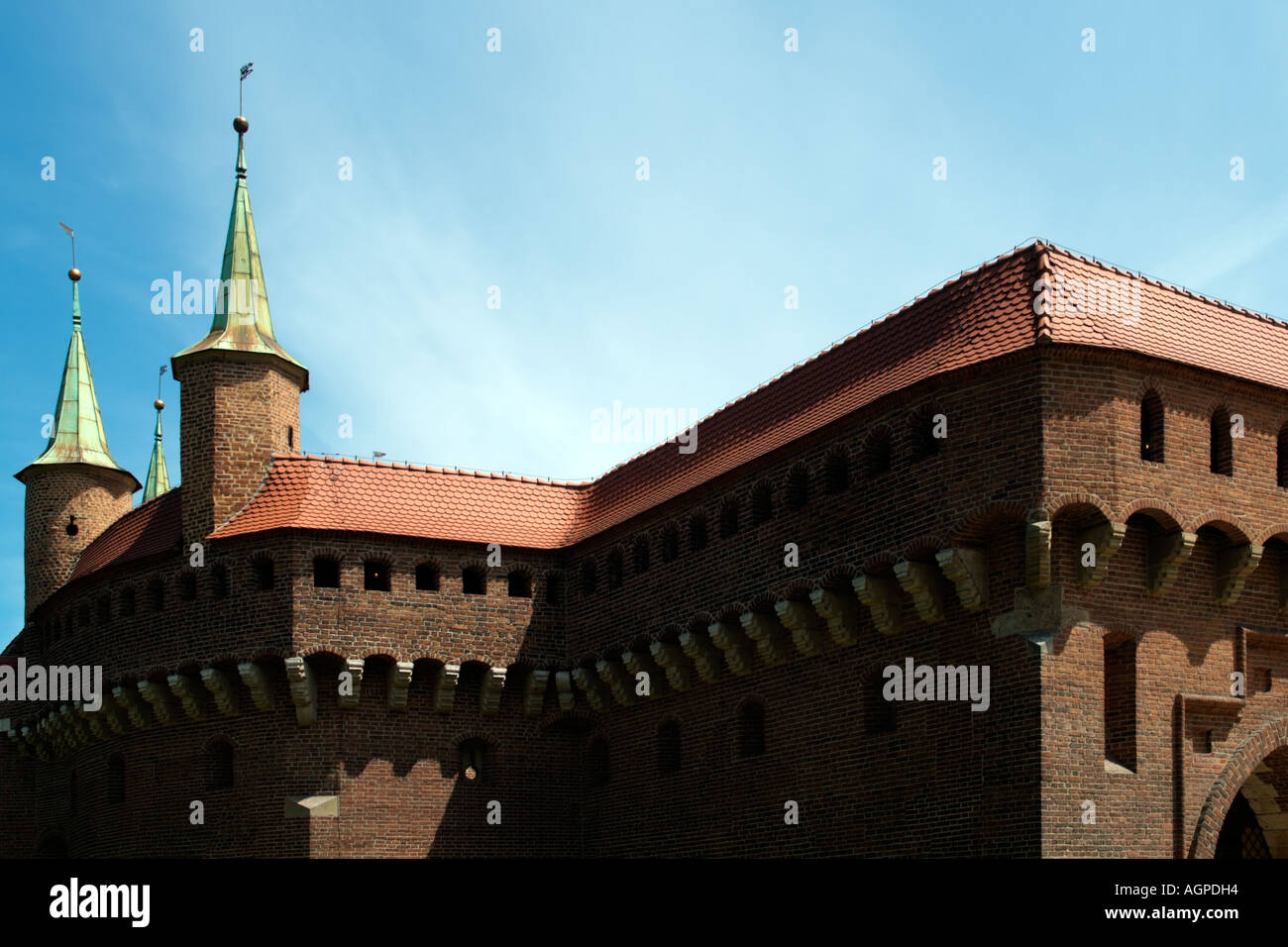 The Great Barbican, Krakow, Poland Stock Photo - Alamy