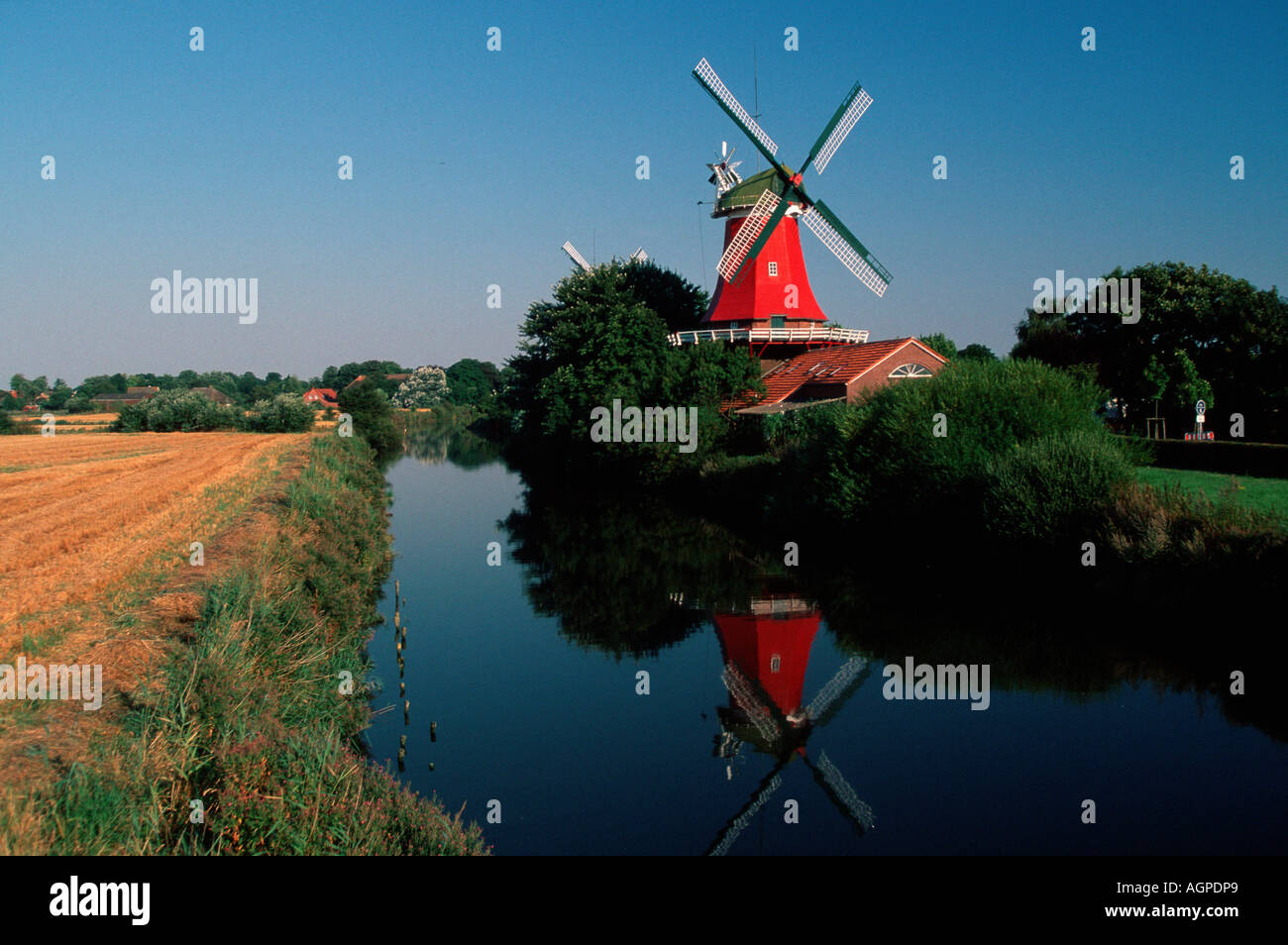 Windmill / Greetsiel Stock Photo - Alamy