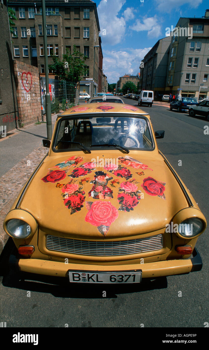 Trabant painted hi-res stock photography and images - Alamy