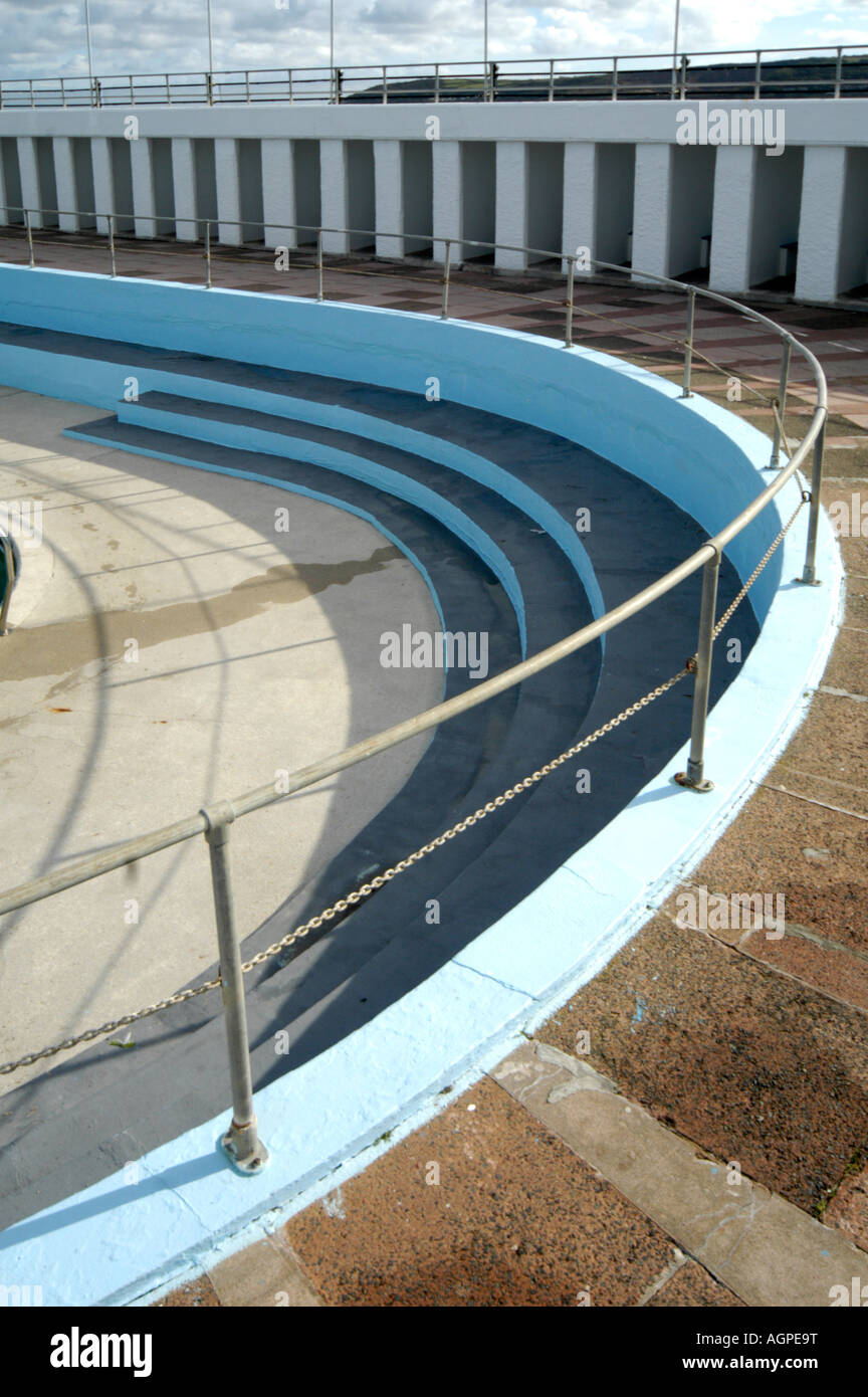 Penzance Cornwall Jubilee Pool, an open air lido opened in 1935 Stock ...