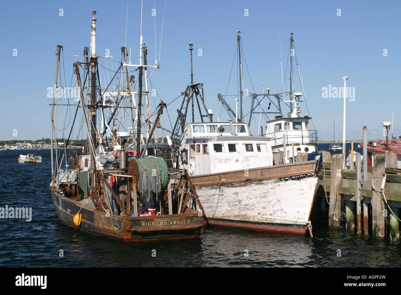 Usa trawler boat cape cod hi-res stock photography and images - Alamy