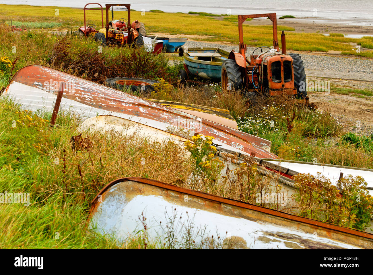 Fishing boats shrimpers hi-res stock photography and images - Alamy