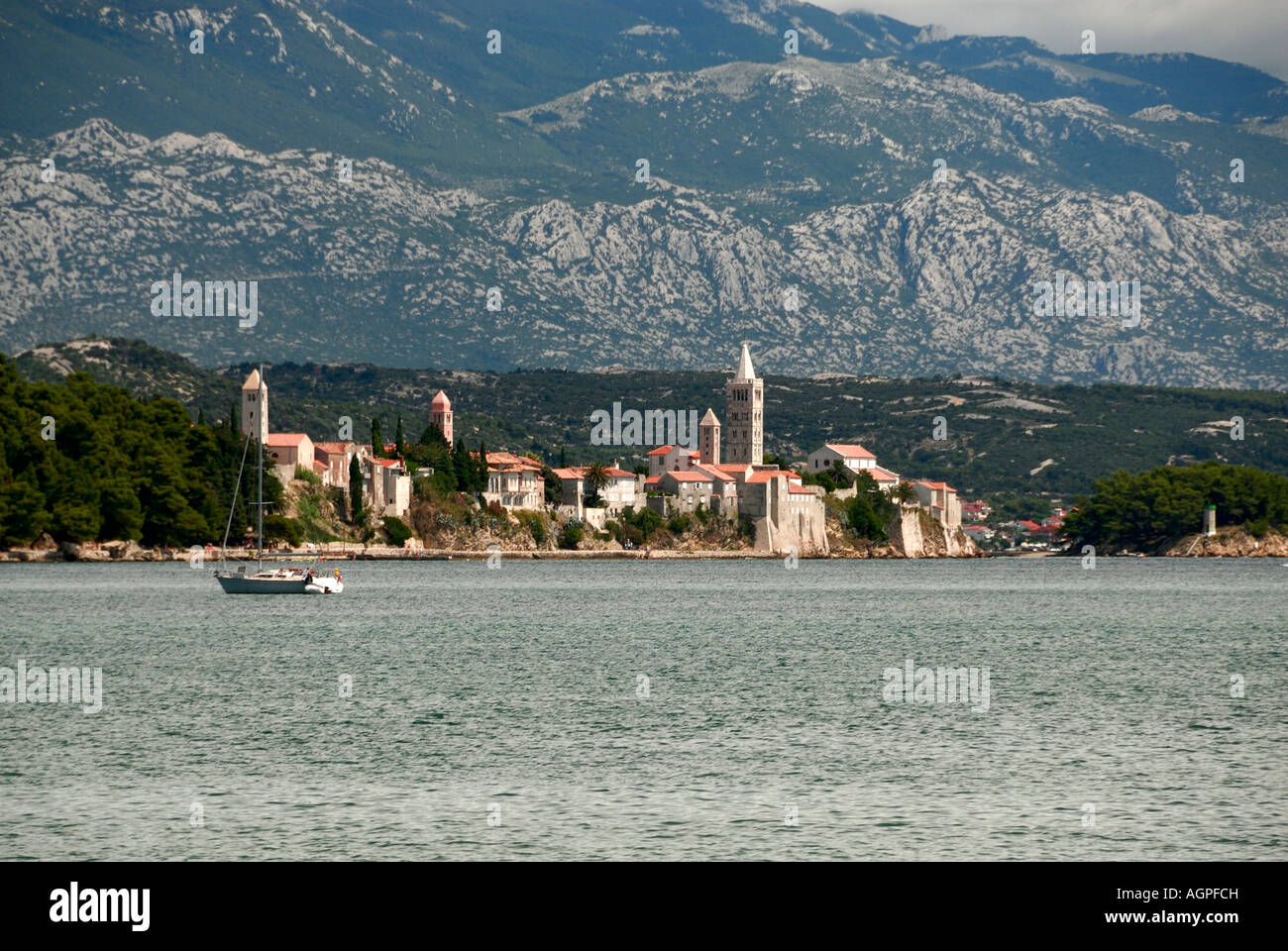 Rab Town, Croatia Stock Photo - Alamy