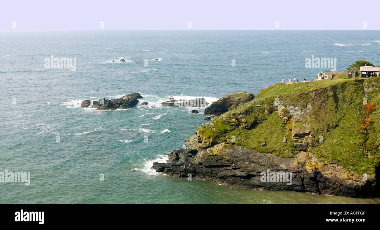 the lizard point the southernmost tip of land in england cornwall uk ...
