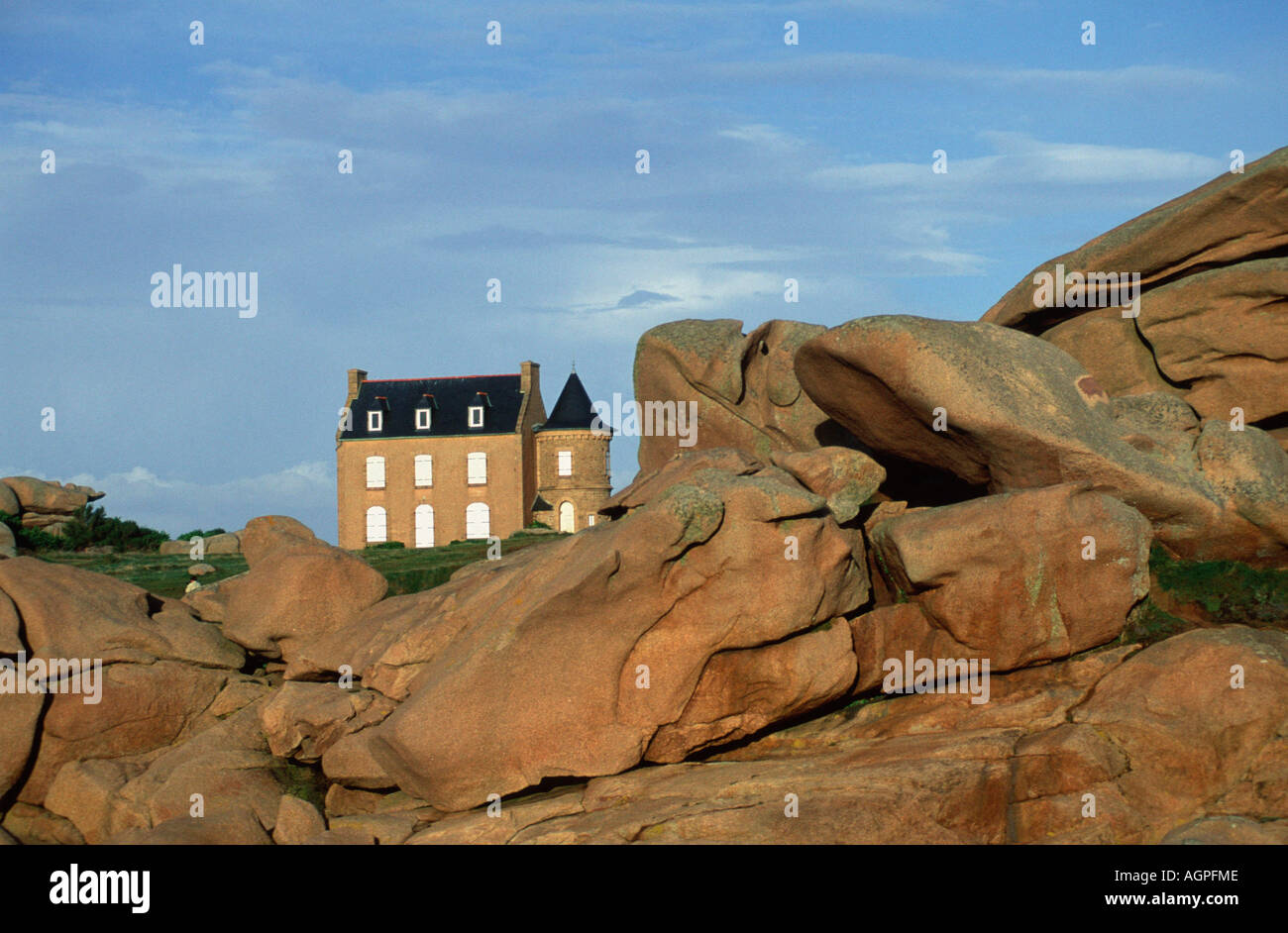 House / Ploumanac'h / Haus Stock Photo - Alamy