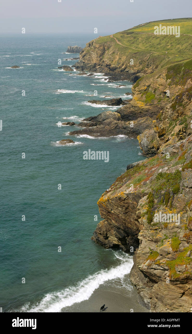 the lizard point the southernmost tip of land in england cornwall uk ...