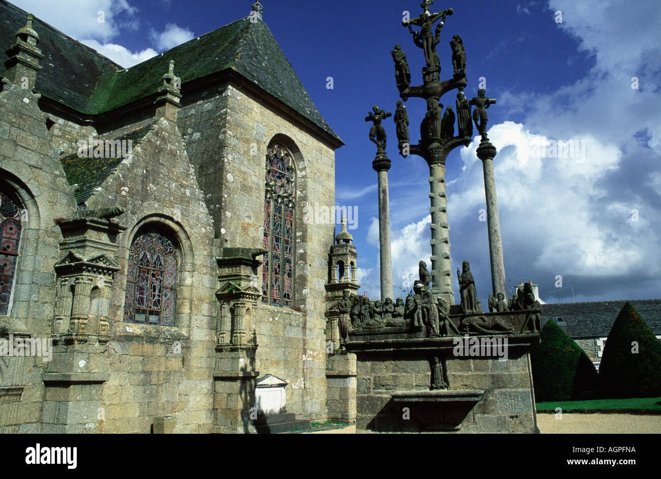 Calvary / St. Thegonnec / Kalvarienberg Stock Photo - Alamy