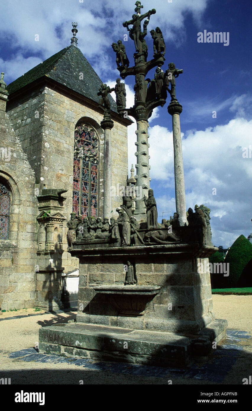 Calvary of thegonnec hi-res stock photography and images - Alamy