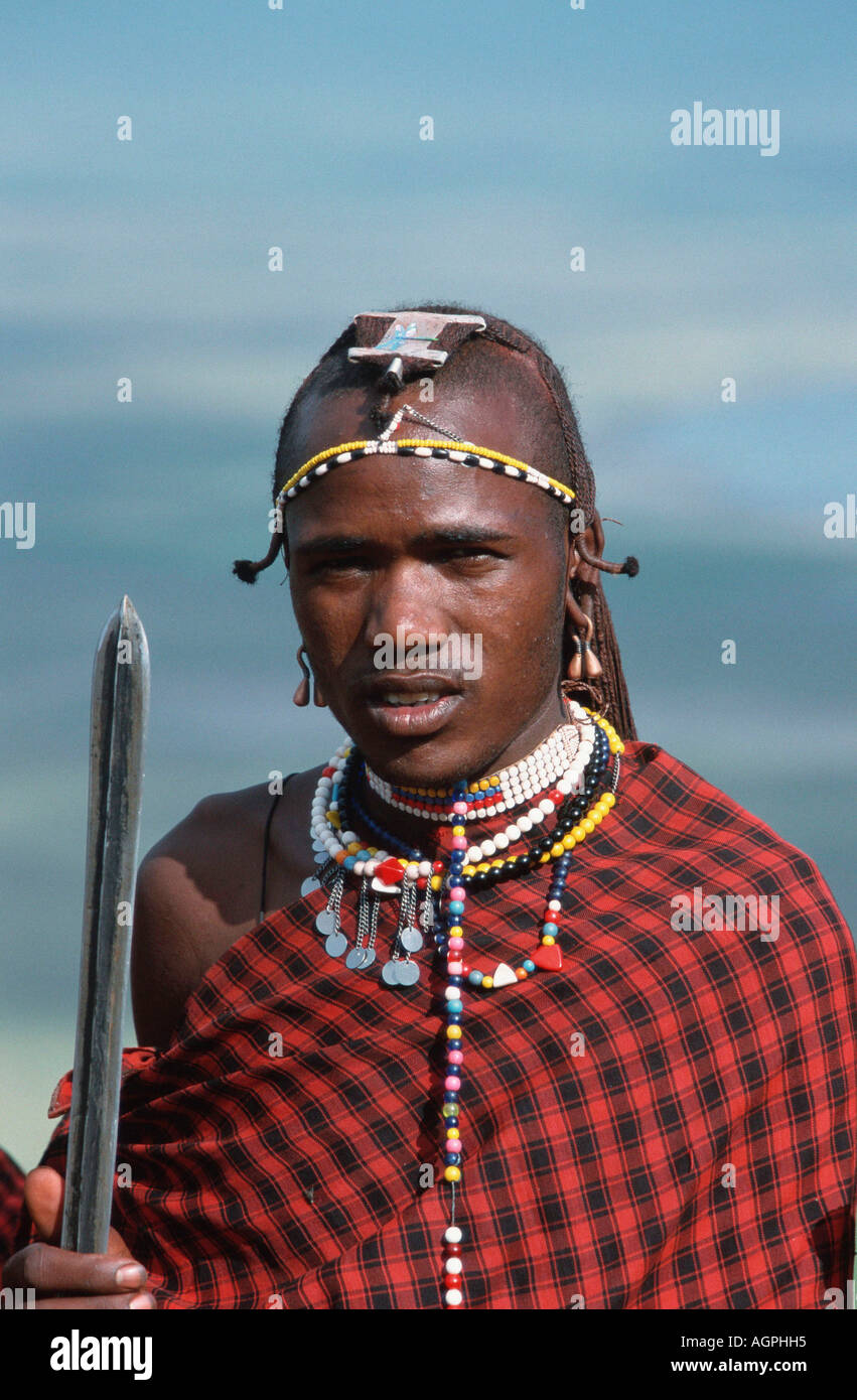 Masai tribesman hi-res stock photography and images - Alamy