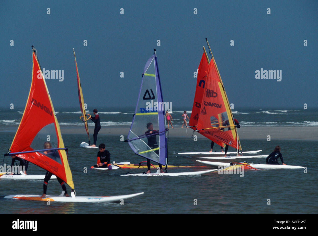 Sailing and surfing school hi-res stock photography and images - Alamy