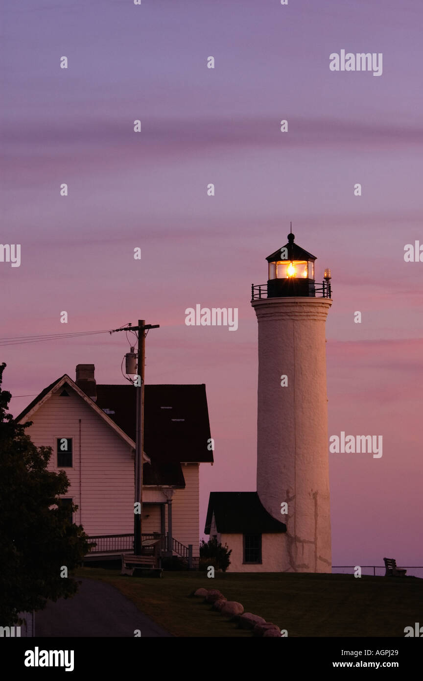 Tibbetts point lighthouse hi-res stock photography and images - Alamy