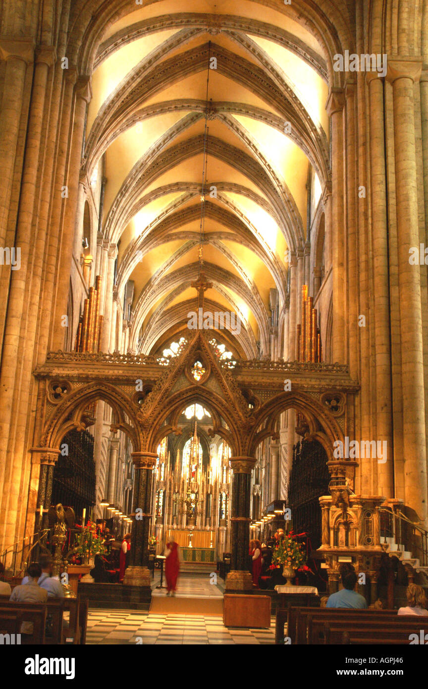 The interior Durham cathedral England United Kingdom UK Great Britain ... The interior Durham cathedral England United Kingdom UK Great Britain ...