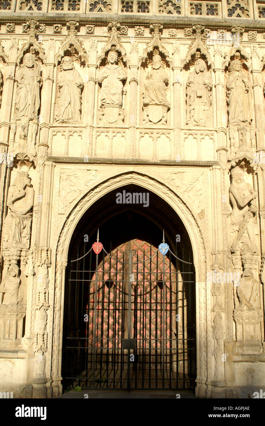Exeter cathedral england door hi-res stock photography and images - Alamy
