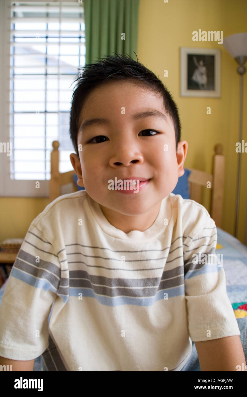 Little Boy Portrait Stock Photo - Alamy