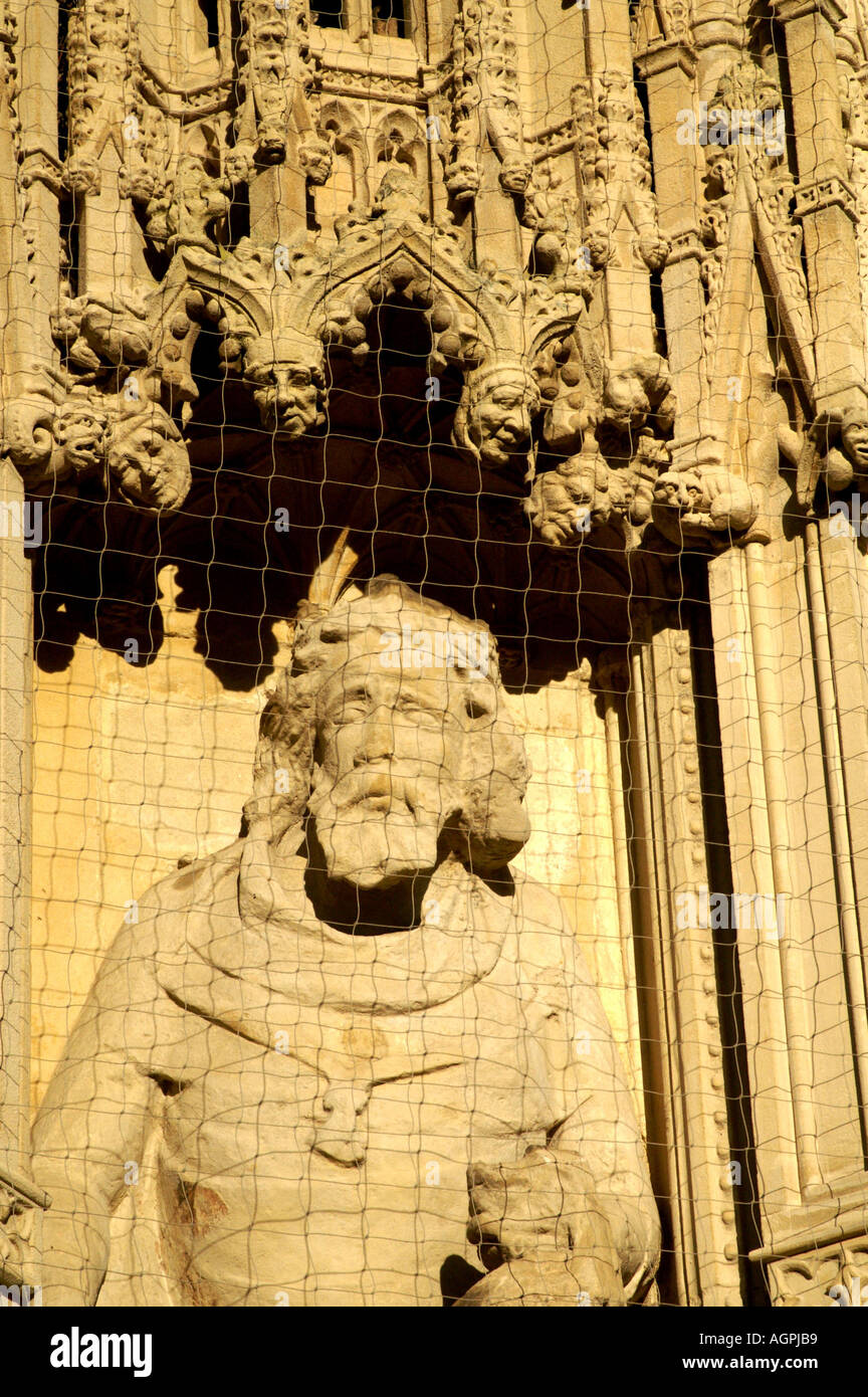 Exeter cathedral south towers hi-res stock photography and images - Alamy