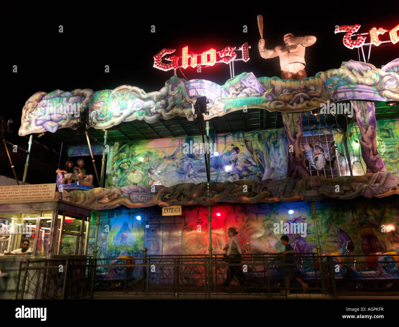 Ghost train fair hi-res stock photography and images - Alamy