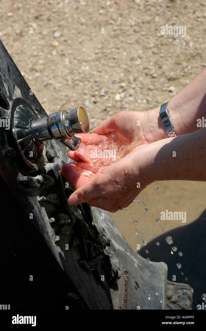 Fountain, drinking water Stock Photo - Alamy
