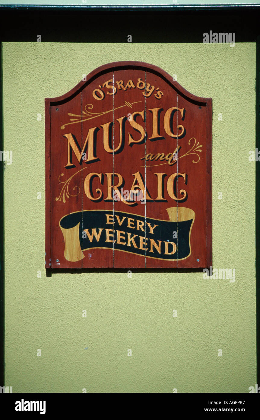 Sign / Westport / Schild Stock Photo - Alamy