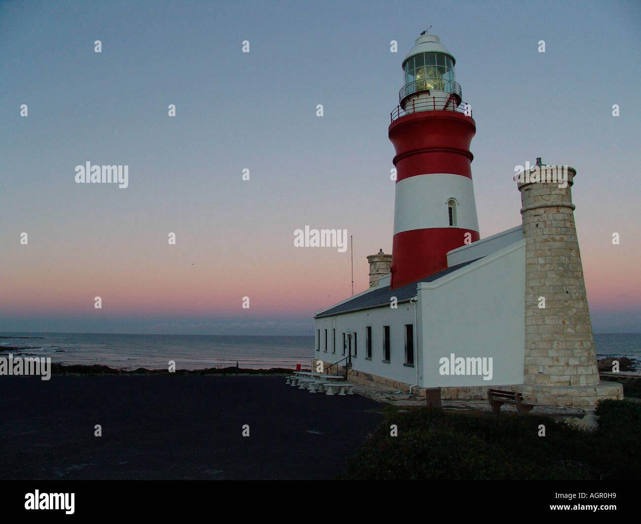 Lighthouse / Cape Agulhas Stock Photo - Alamy