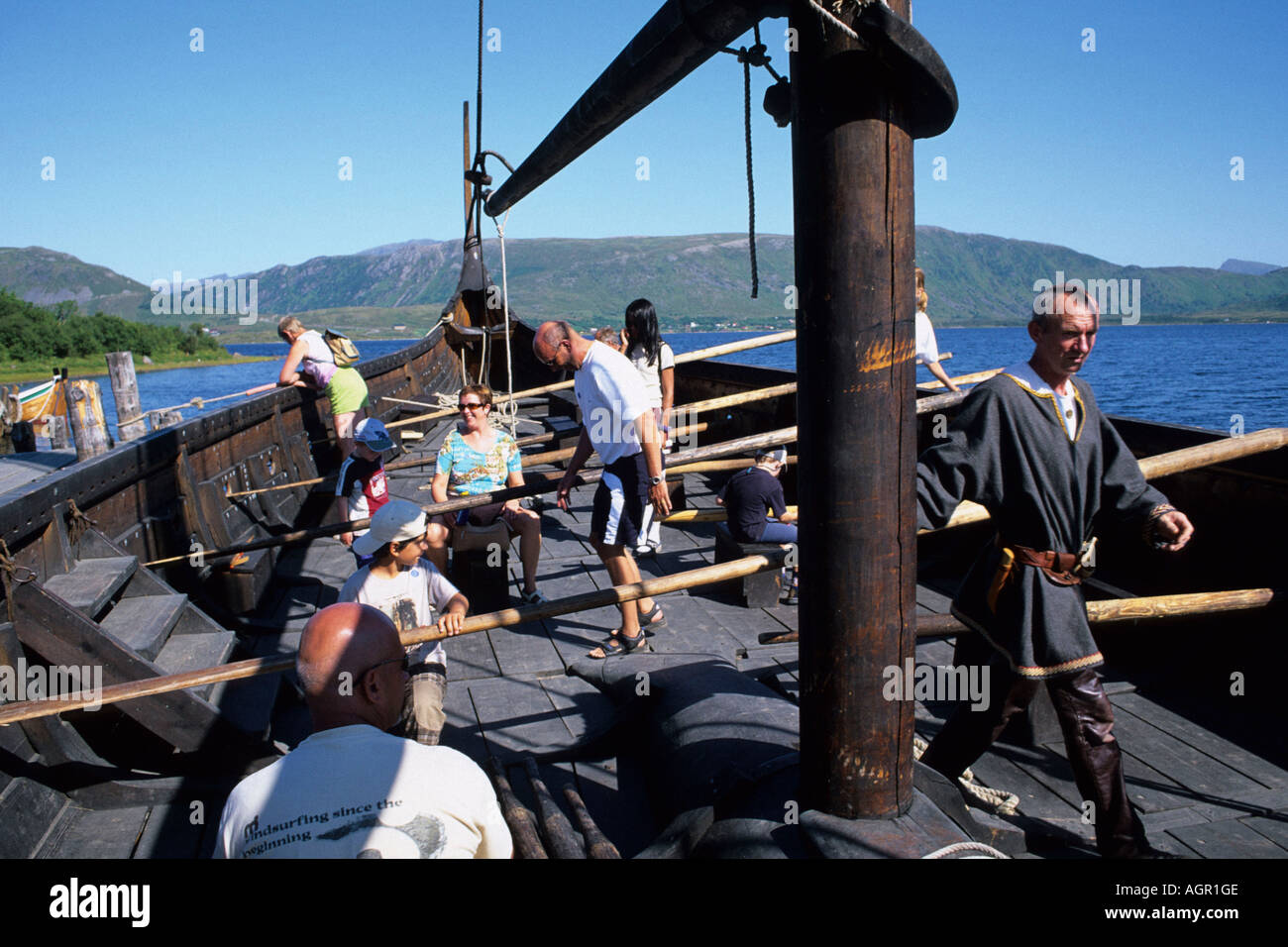 Viking ship / Borg / Wikingerschiff Stock Photo - Alamy