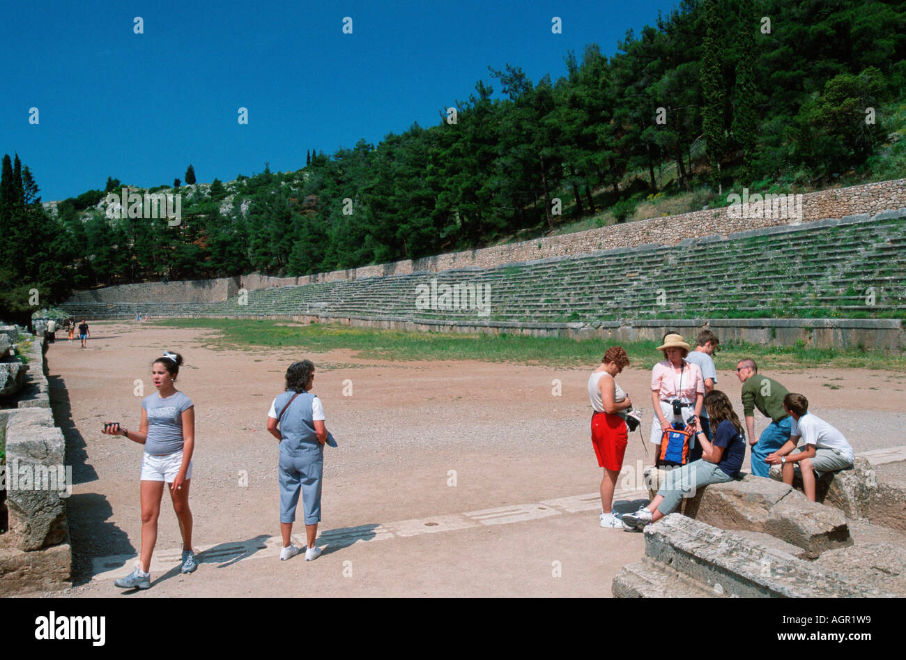Stadium in delphi hi-res stock photography and images - Alamy