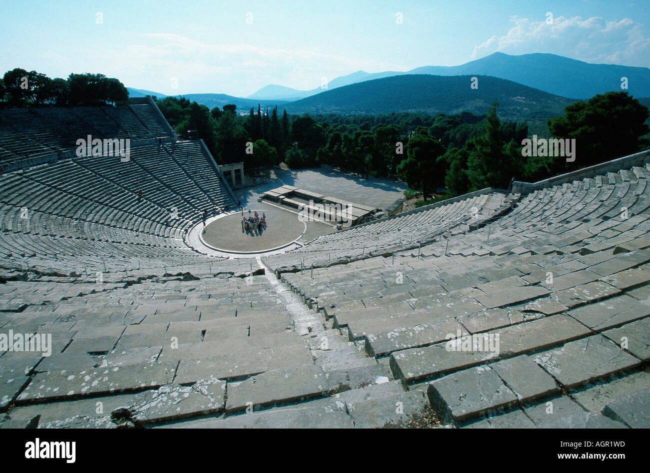 Amphitheatre / Epidaurus Stock Photo - Alamy