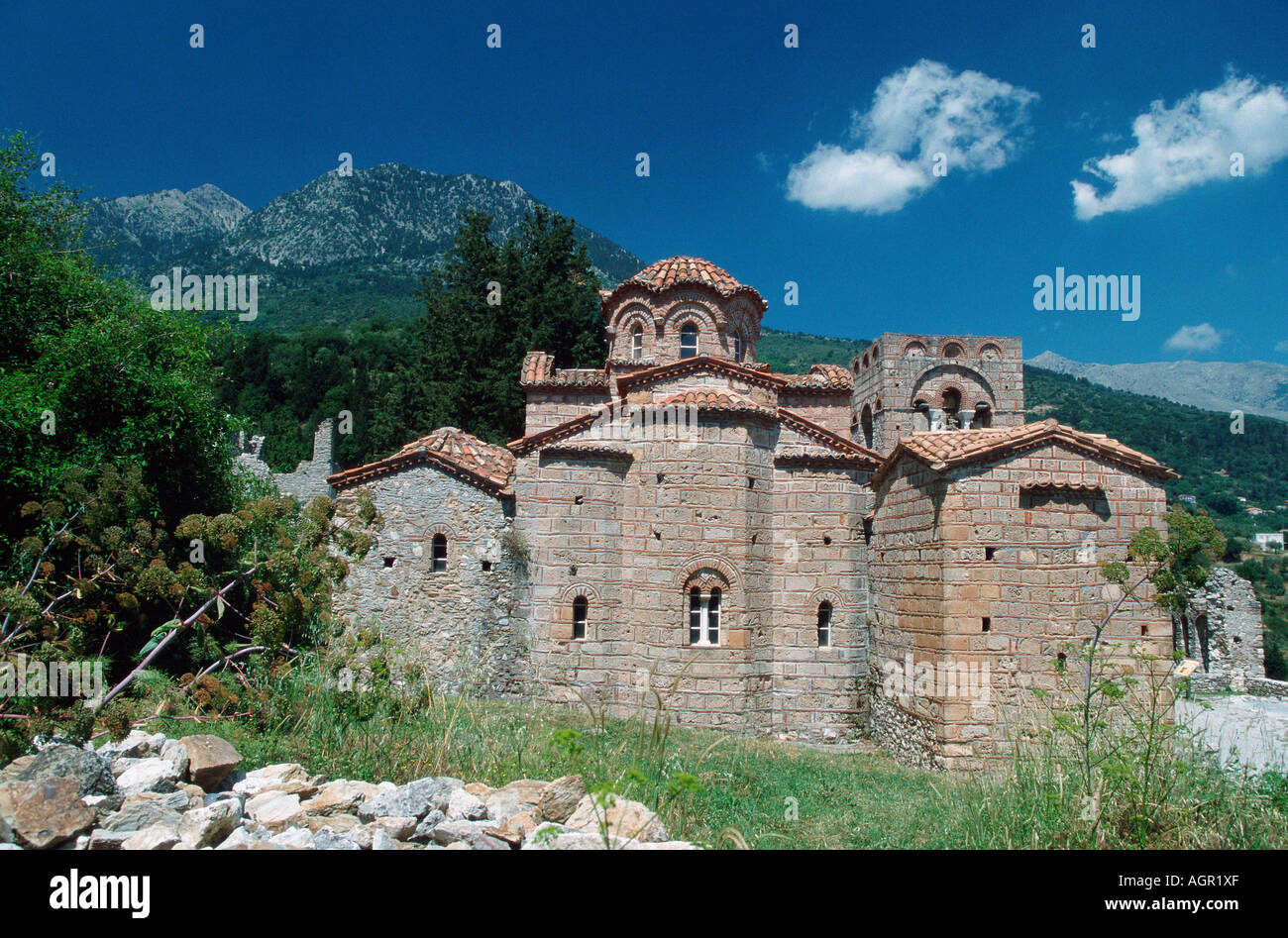 Church / Mistras Stock Photo - Alamy