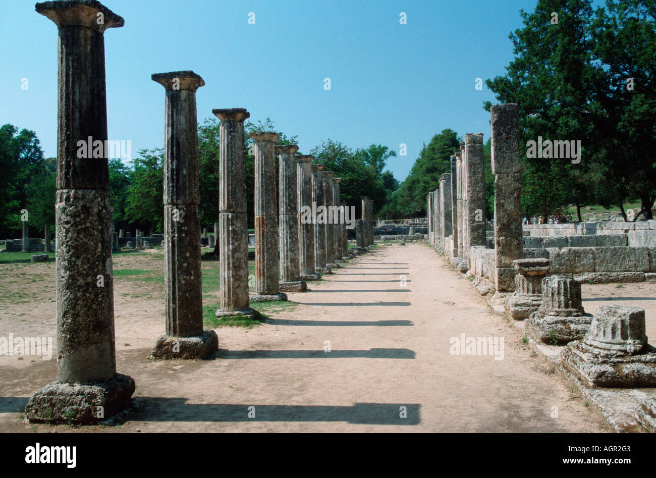 Palaestra at olympia hi-res stock photography and images - Alamy