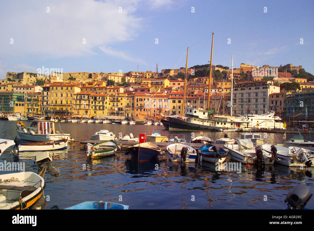 Old harbour portoferraio elba hi-res stock photography and images - Alamy