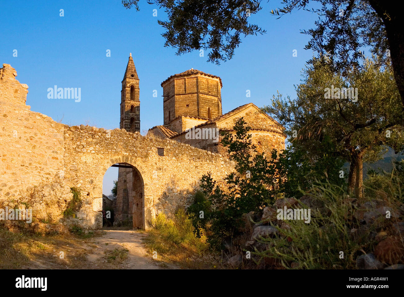 Old church / Kardamili Stock Photo - Alamy