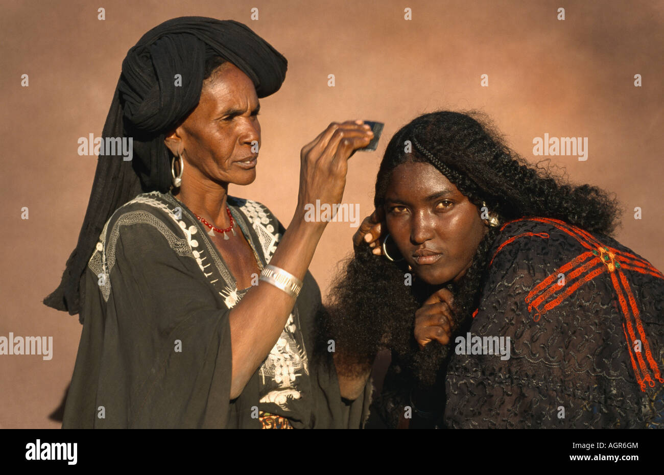 Tuareg People Hair