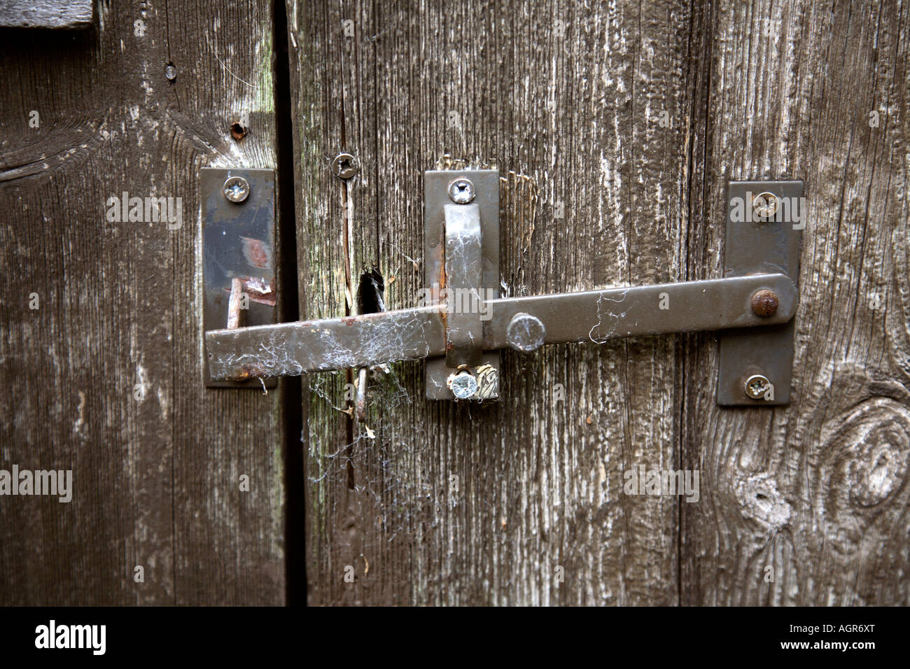 Old rustic latch Stock Photo - Alamy