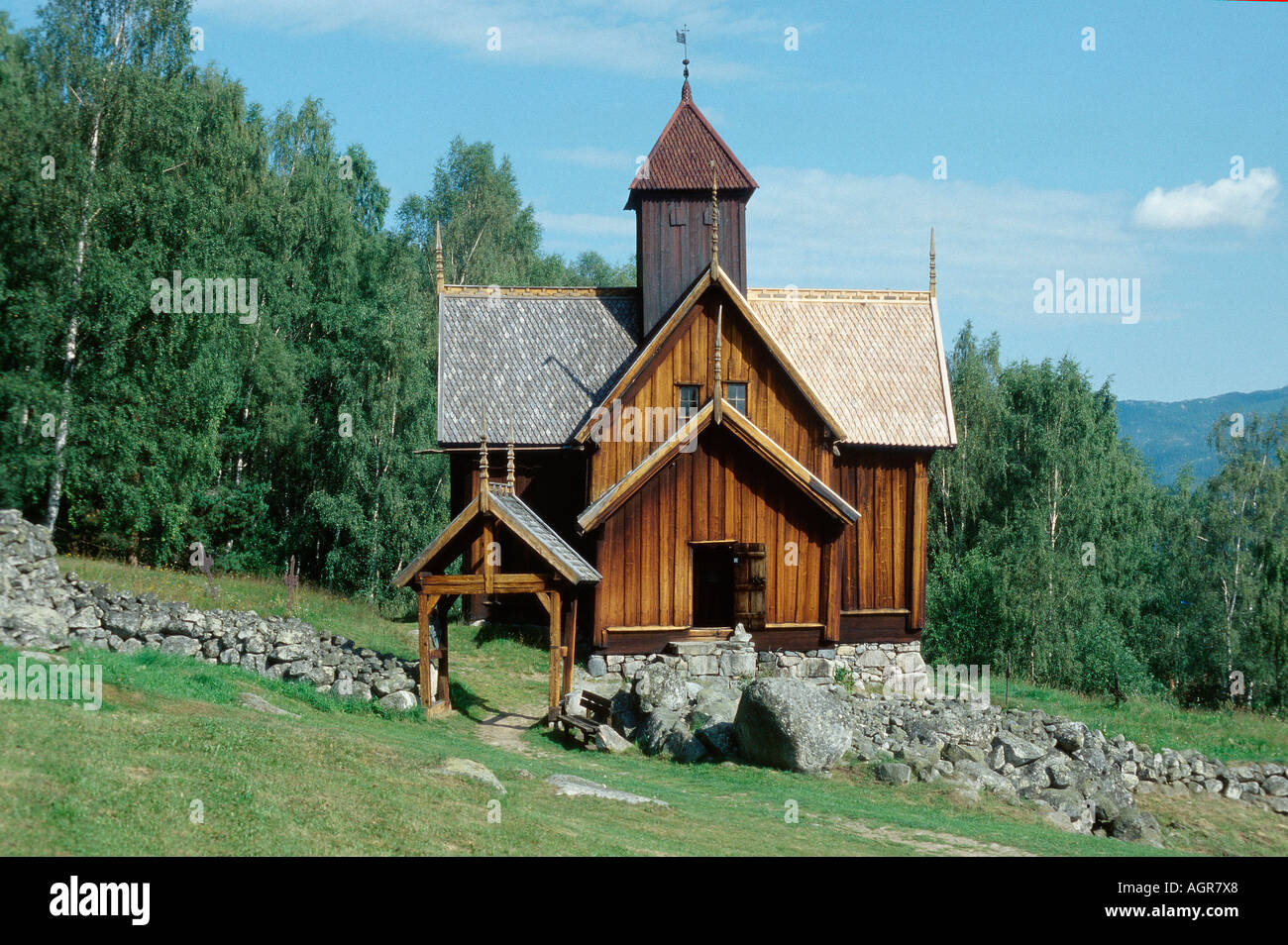 Uvdal church hi-res stock photography and images - Alamy