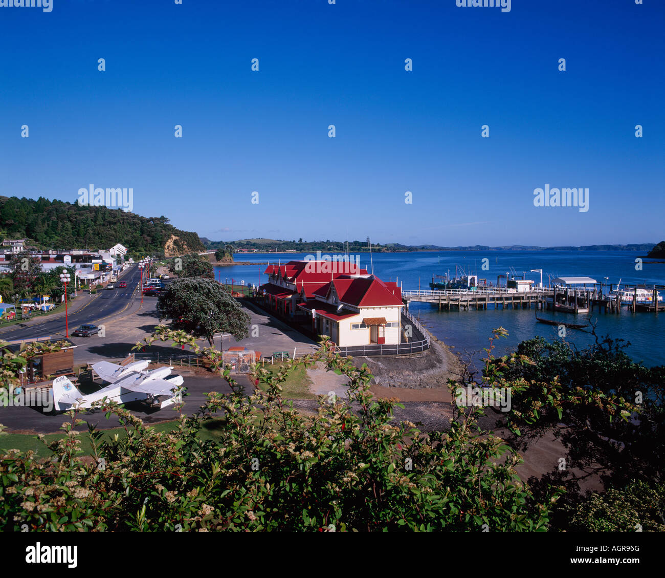 Waterfront at Paihia Northland North Island New Zealand Stock Photo - Alamy