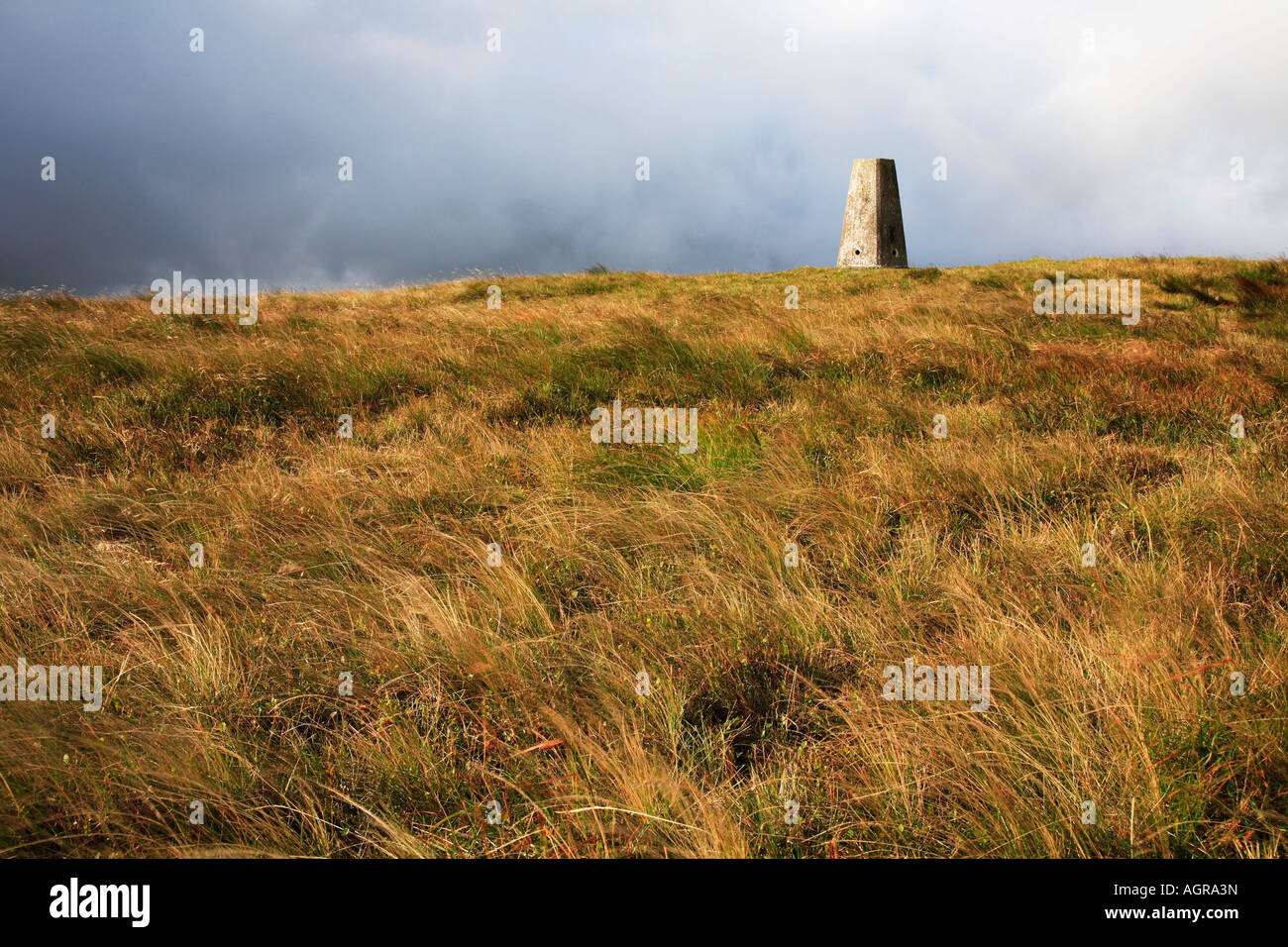 Triangulation point wales hi-res stock photography and images - Alamy