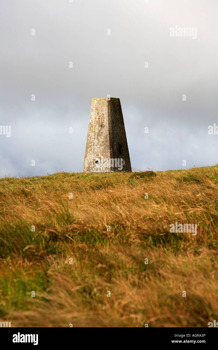 Triangulation point wales hi-res stock photography and images - Alamy