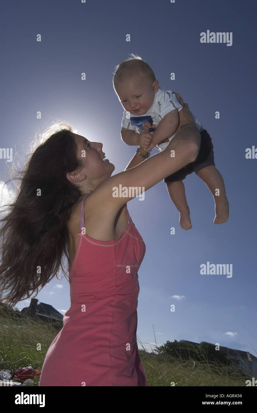 3400 Michelle baby Model released Stock Photo - Alamy