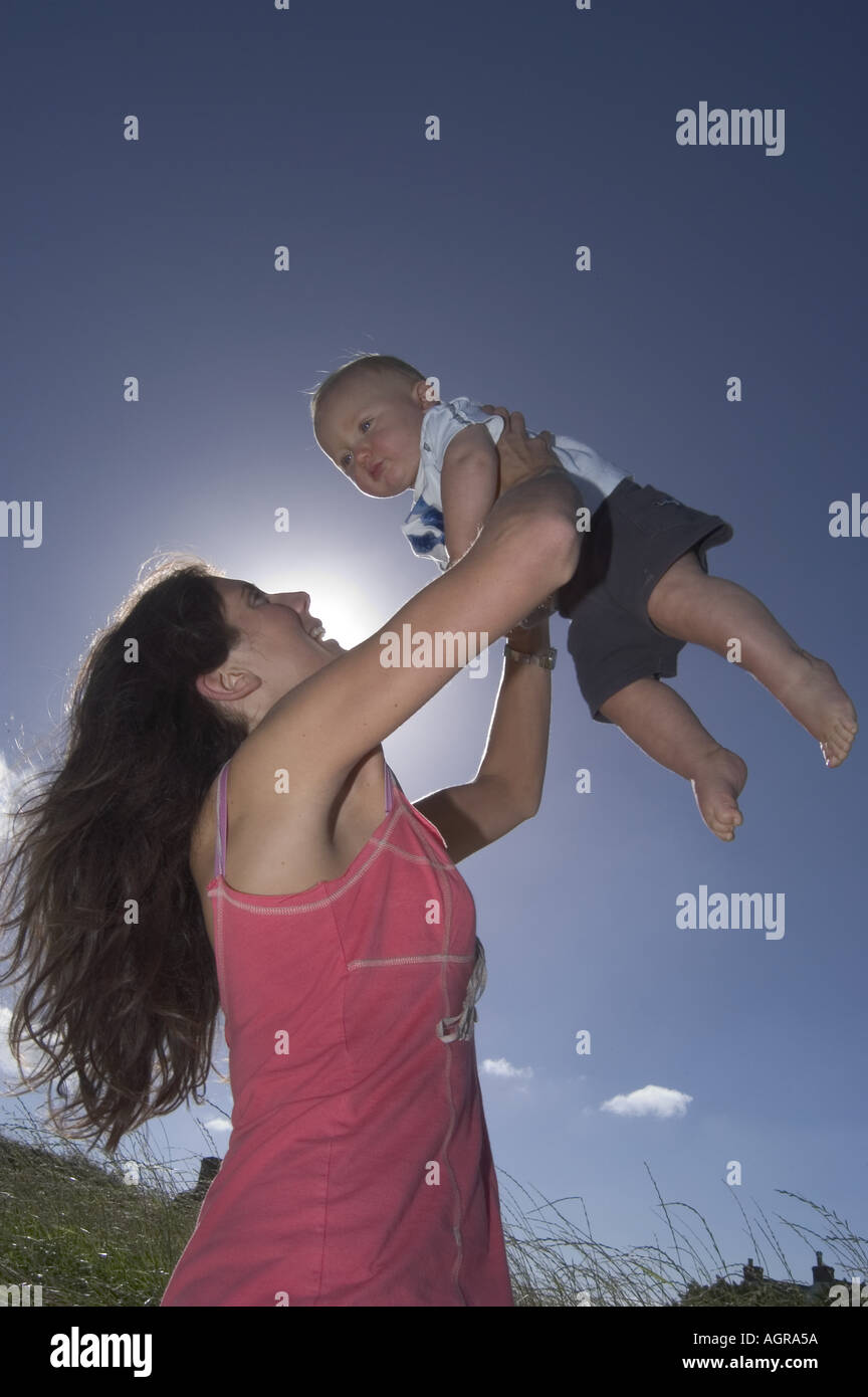 3400 Michelle baby Model released Stock Photo - Alamy