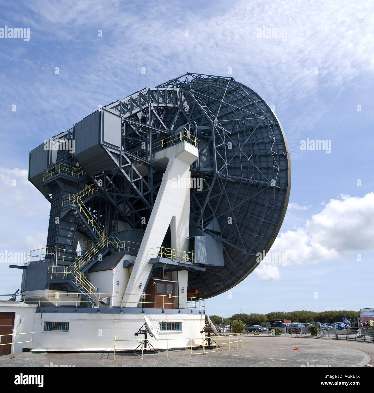 satellite earth station goonhilly down cornwall england uk Stock Photo ...