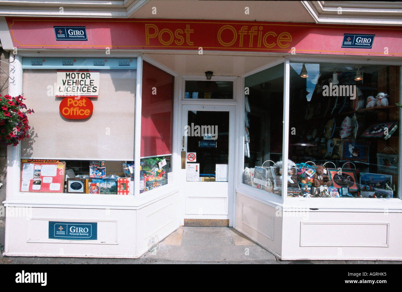 Post office and shop Stock Photo - Alamy