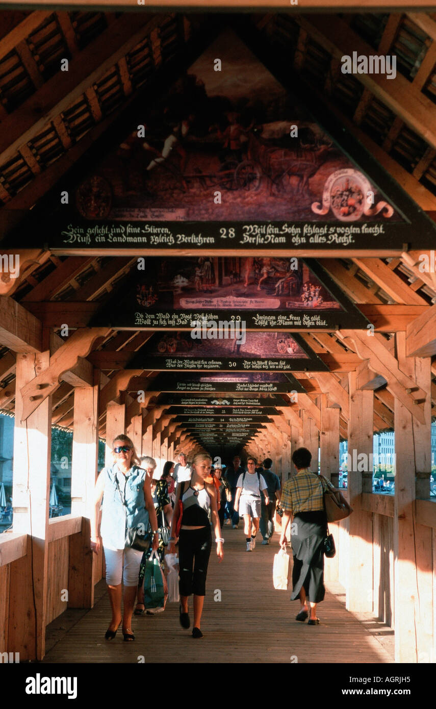 The chapel bridge lucerne hi-res stock photography and images - Alamy