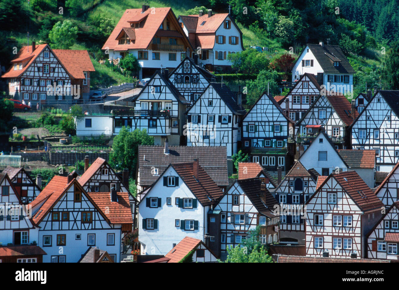 Black forest village schiltach hi-res stock photography and images - Alamy