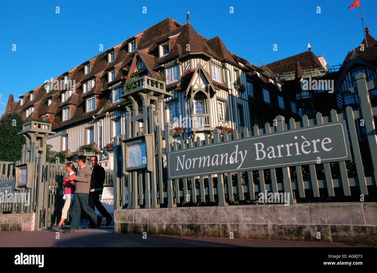 Hotel Normandy / Deauville Stock Photo - Alamy